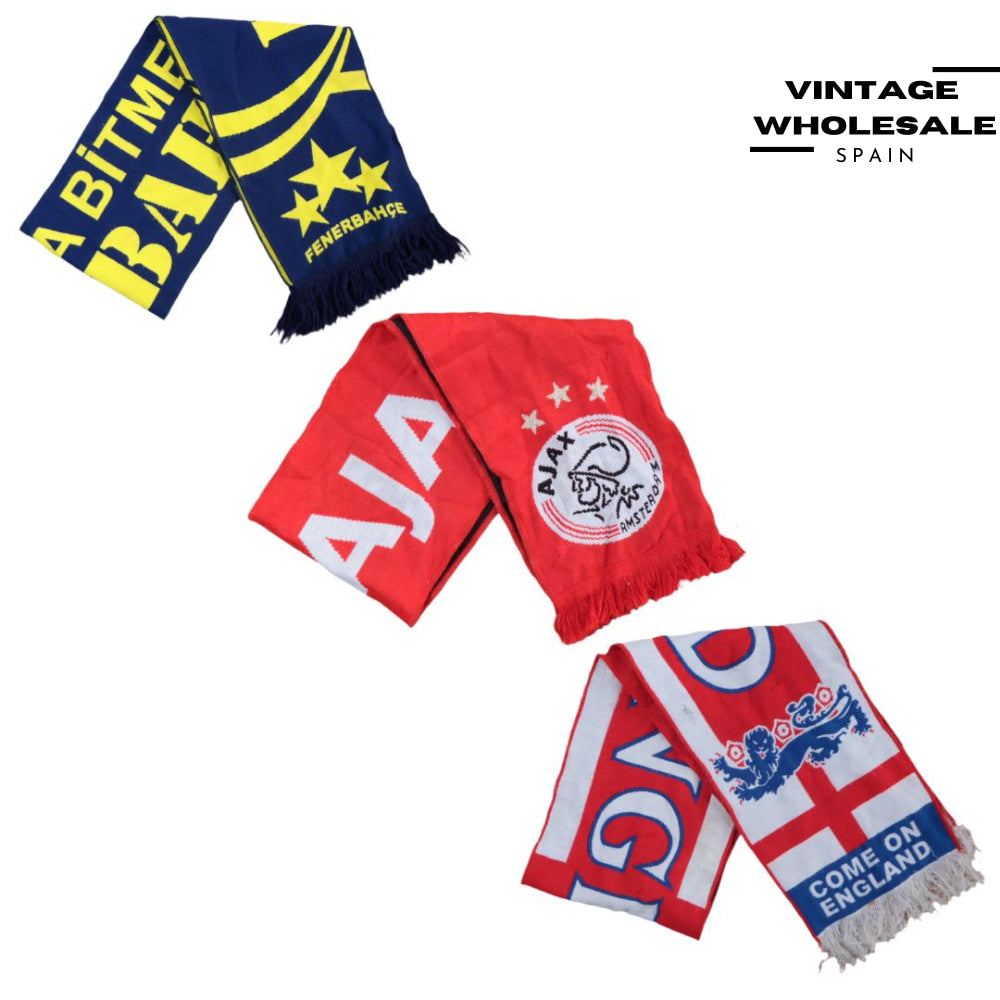 Retro football scarves - Wholesale football scarves — Vintage Wholesale ...
