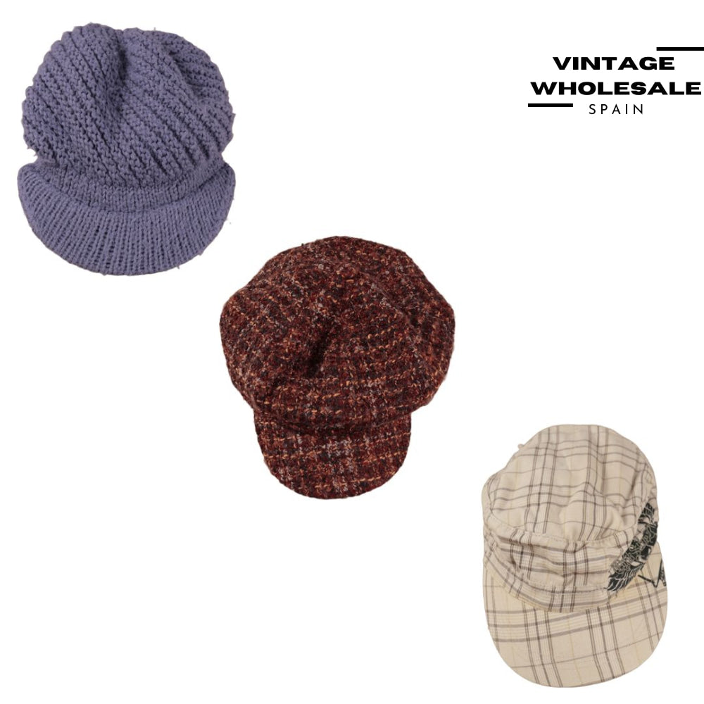 Y2K Hats – Vintage 2000s Hats (10 pcs) — Vintage Wholesale Spain SL